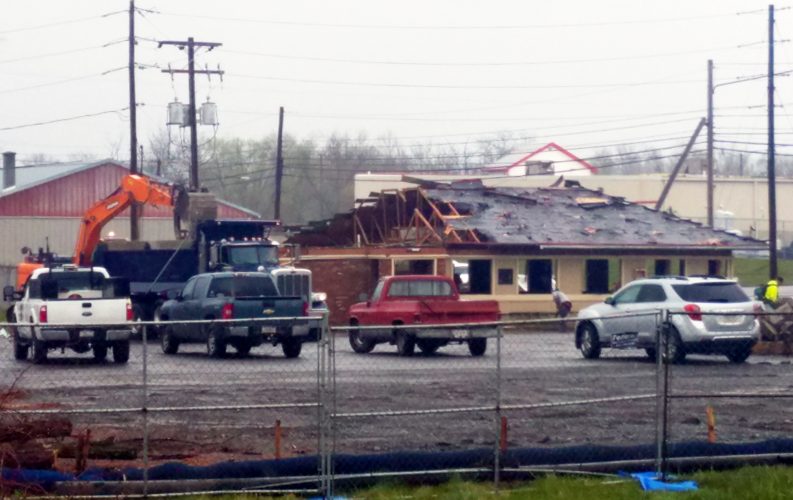 Demolition begins at former Pizza Hut location | News, Sports, Jobs ...